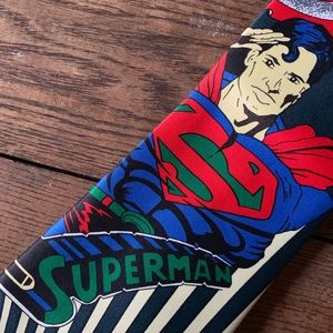 Vintage | Accessories | Vintage Satin Superman Tie | Poshmark